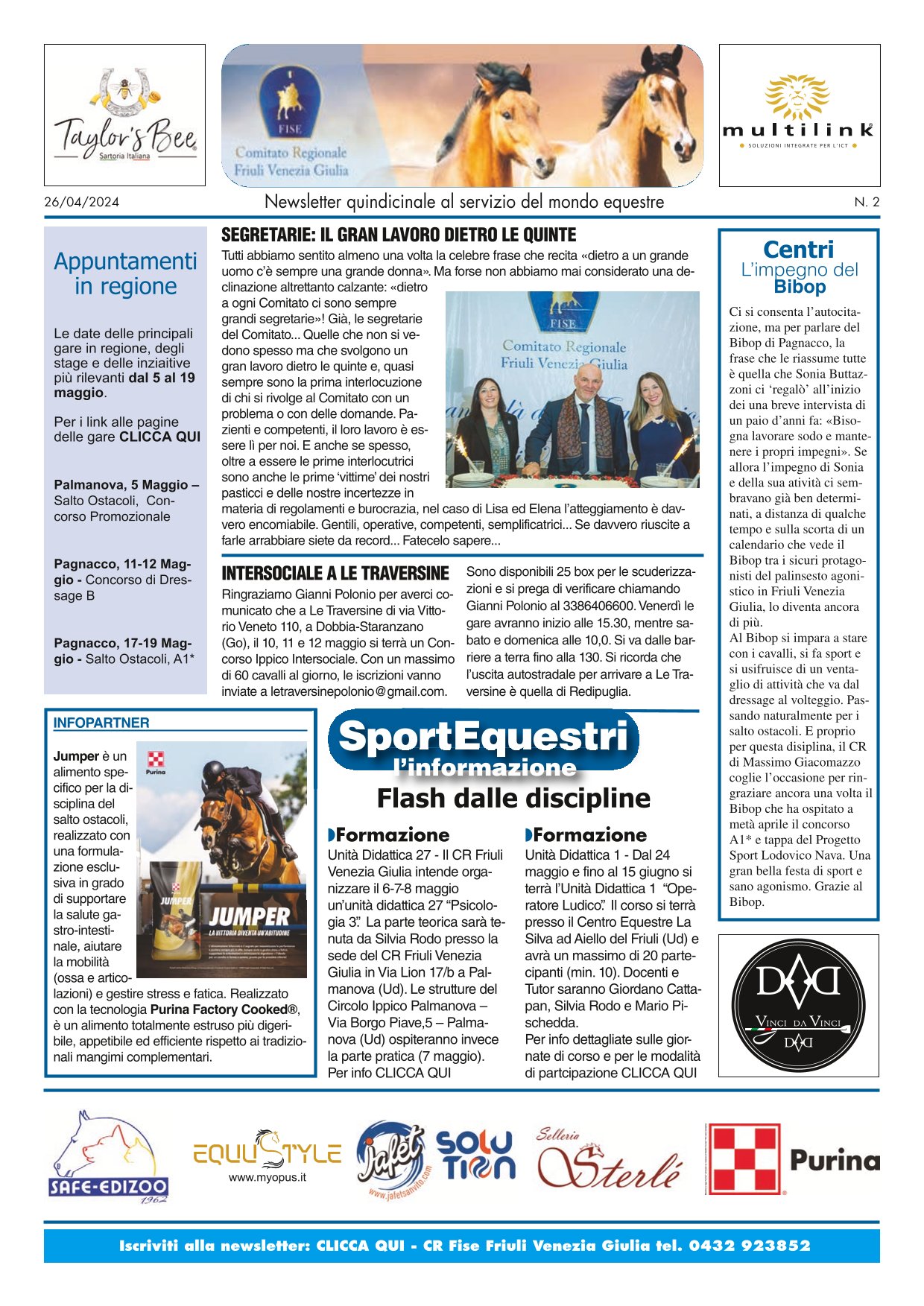 Federazione Italiana Sport Equestri - CR Friuli Venezia Giulia ...